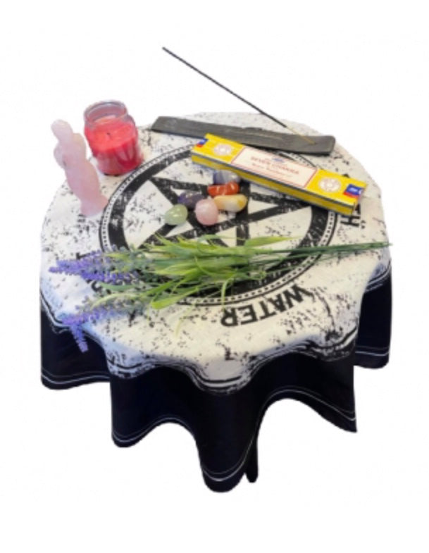 Altar Cloth | Element Pentagram – The Sentient Tree